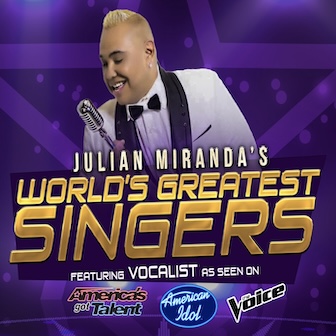 Tickets | JULIAN MIRANDA'S WORLD'S GREATEST SINGERS (5PM) | Vegas Stand ...